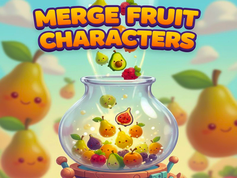 Merge Fruit Characters 🕹️ Maglaro online sa SGameS