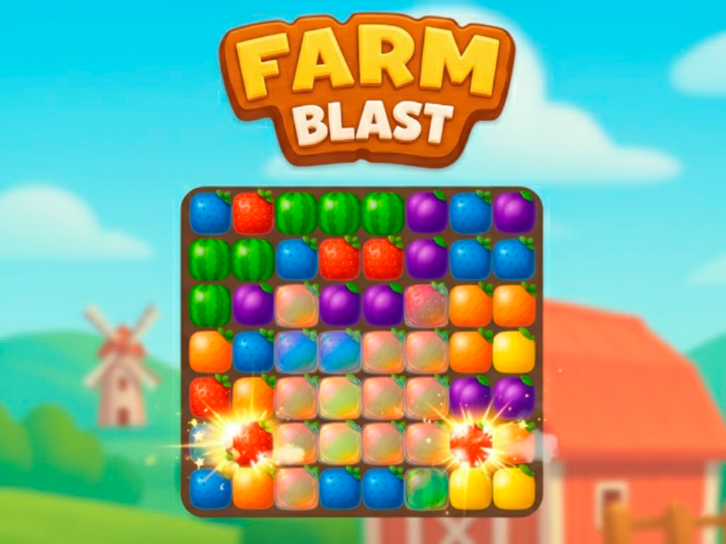 Farm Blast 🕹️ Maglaro online sa SGameS