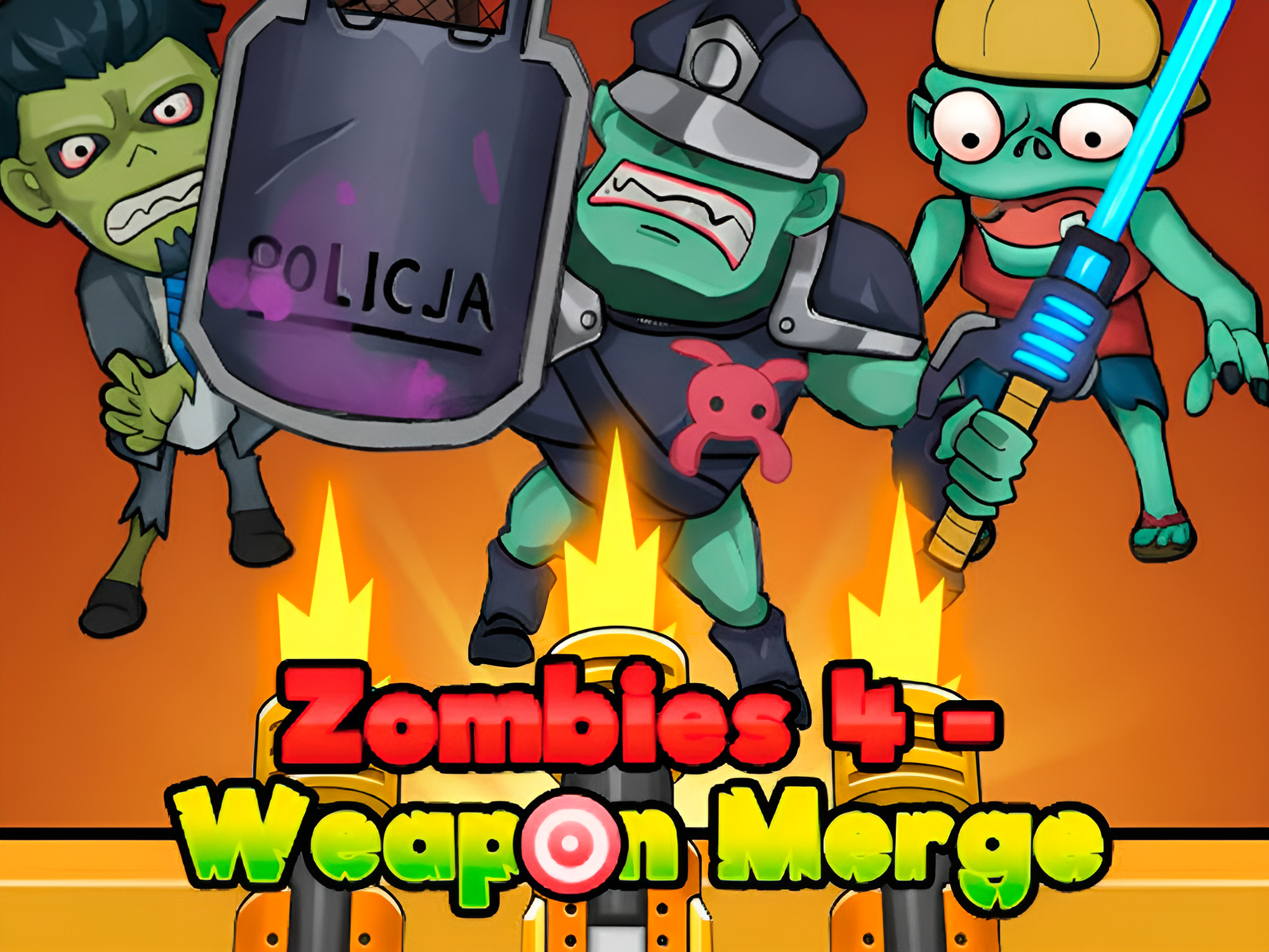 Zombies 4 – Weapon Merge 🕹️ Maglaro online sa SGameS