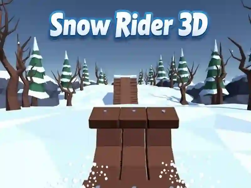 Snow Rider 3d 🕹️ Maglaro online sa SGameS