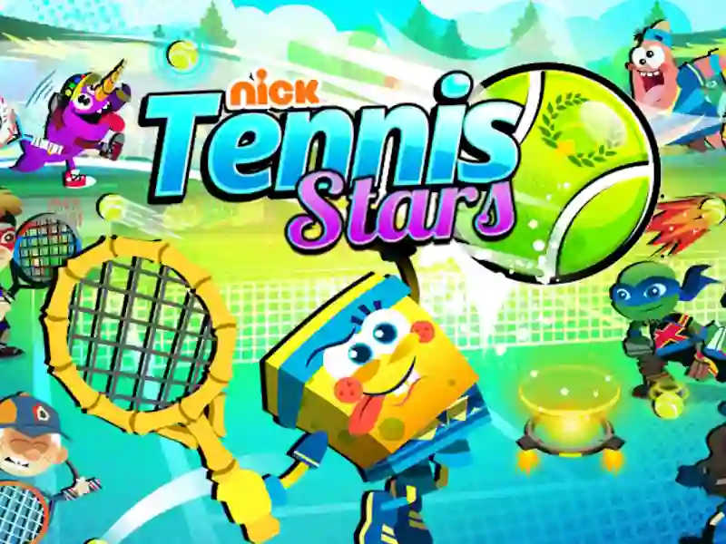 Nick Tennis Stars 🕹️ Maglaro online sa SGameS